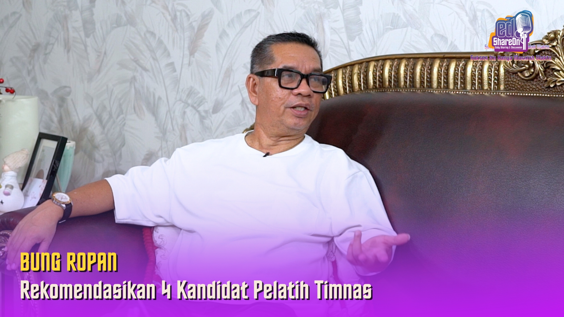 Bung Ropan Rekomendasikan 4 Kandidat Pelatih Timnas